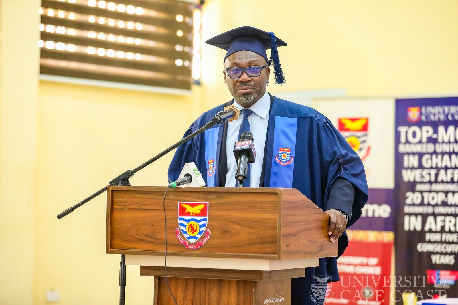 UCC VC Warns Freshers Against Hall Clashes, Threatens Dismissal